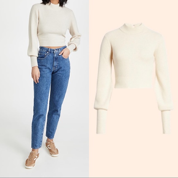 Reformation | Sweaters | Reformation Ostrea Open Back Cashmere Sweater ...
